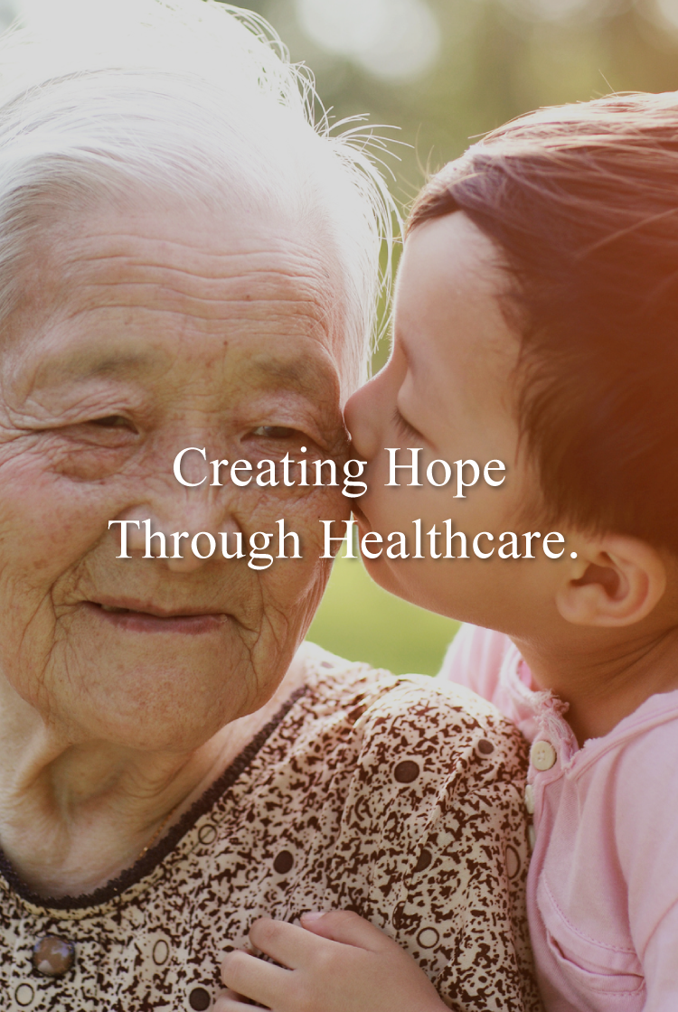 Creating hope through healthcare. 【CUC Inc.】
